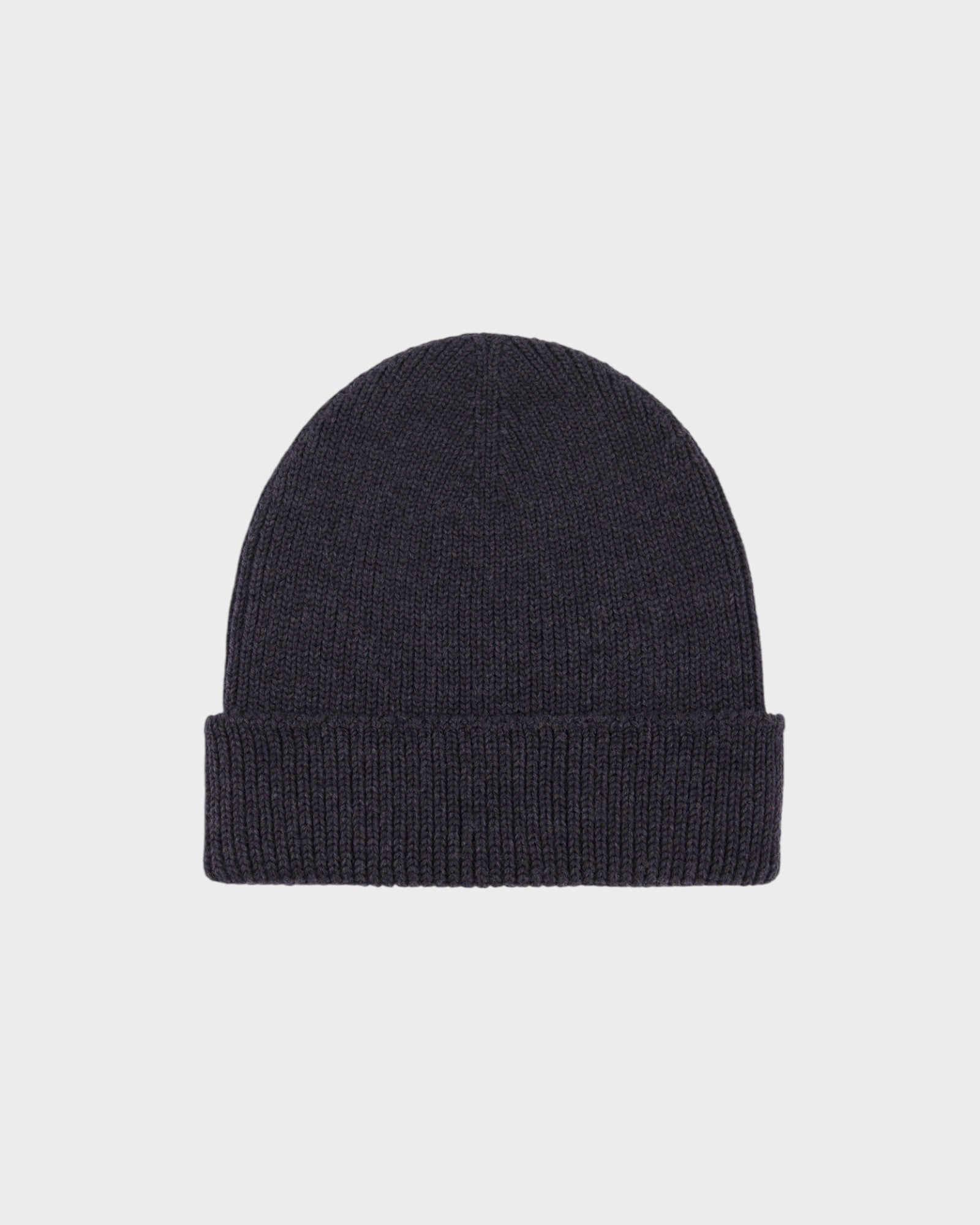 Bonnet Ara Gris Anthracite Nitto Knitwear en laine mérinos - Drapeur