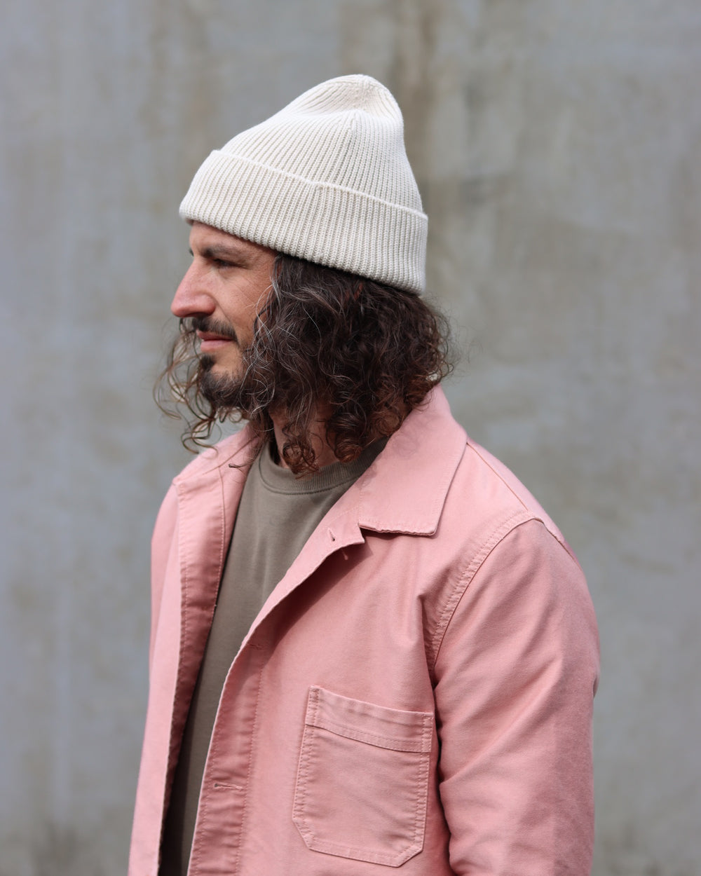 Bonnet Ara Naturel Nitto Knitwear en laine mérinos – Drapeur